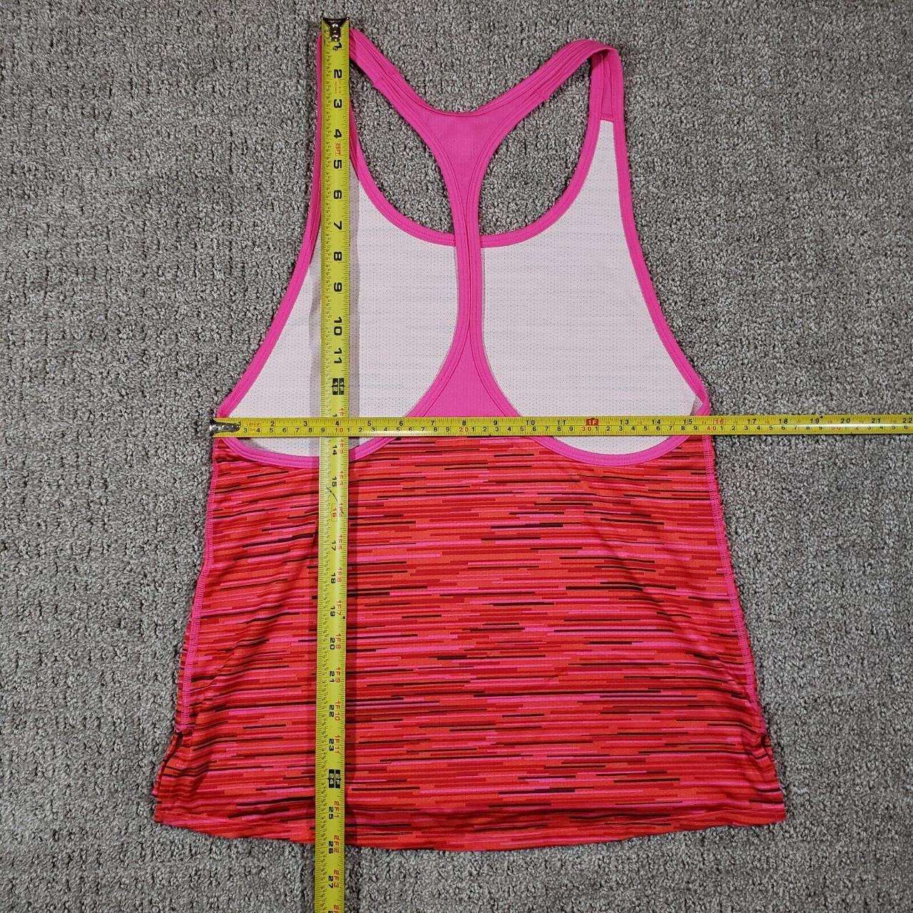 UNDER ARMOUR Tank Top Womens XS Pink Racerback... - Depop