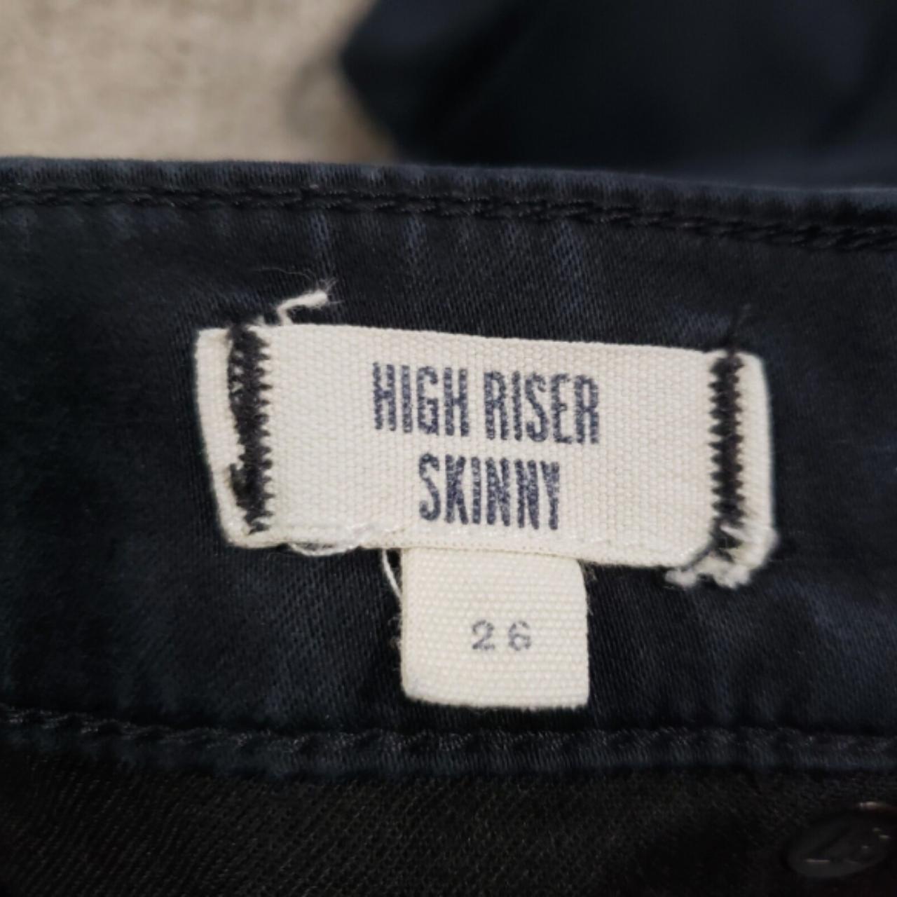 MADEWELL Pants Womens 26 Black High Riser Skinny... - Depop