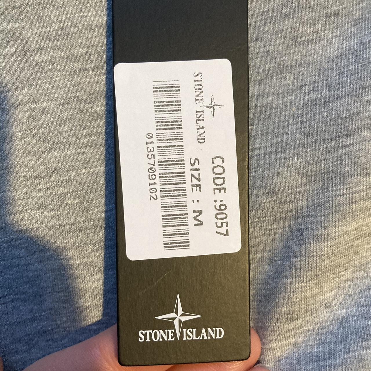 Grey stone island sweatshirt Brand new Men’s medium - Depop