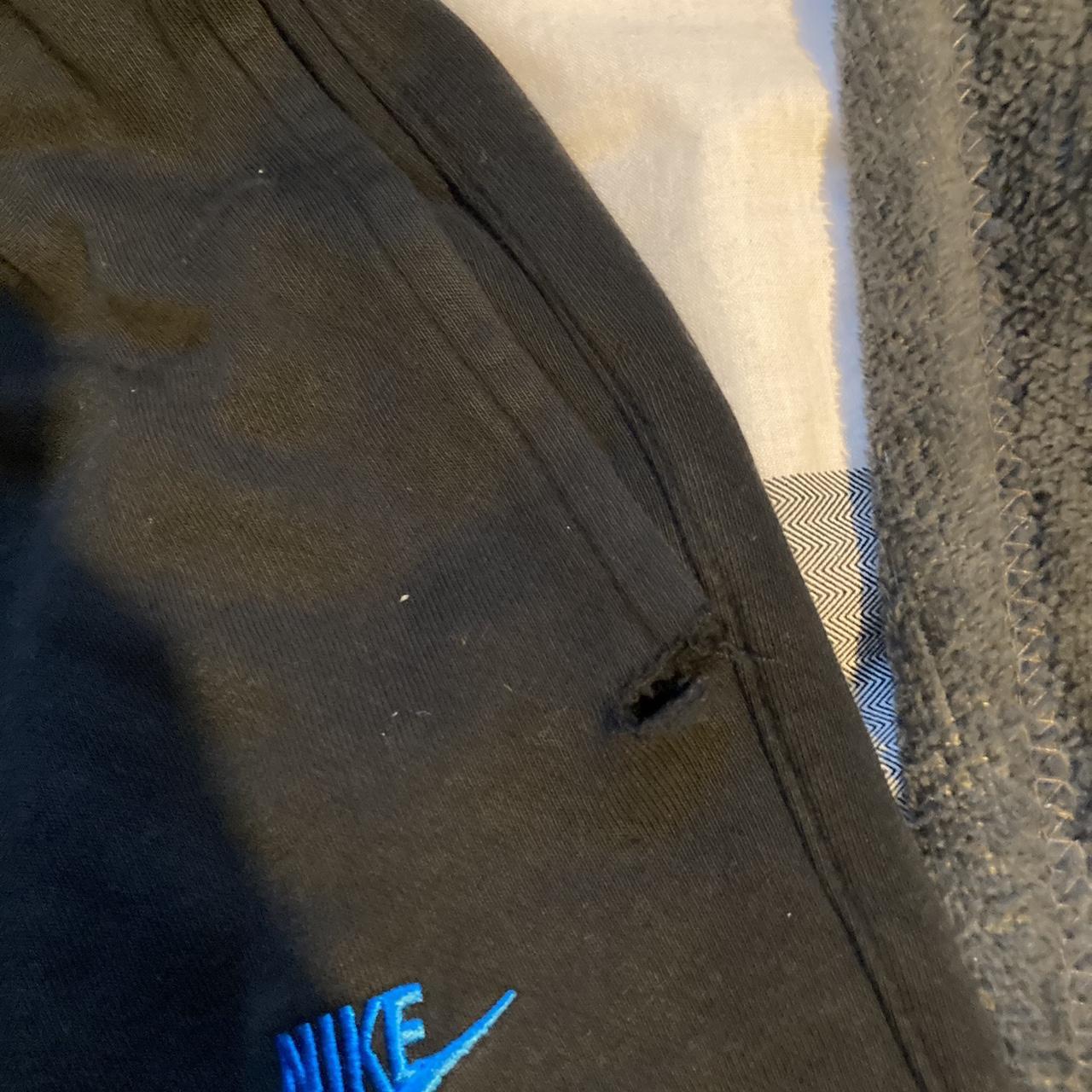 Black nike joggers Mens small Good condition apart... - Depop