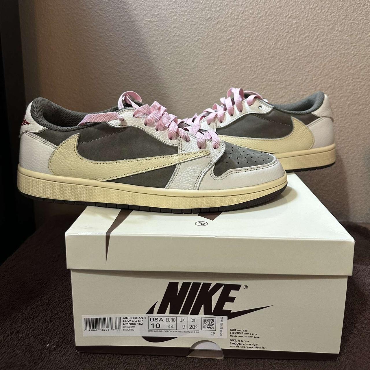 Travis Scott Reverse Mocha size 10 - Size: 10 -... - Depop