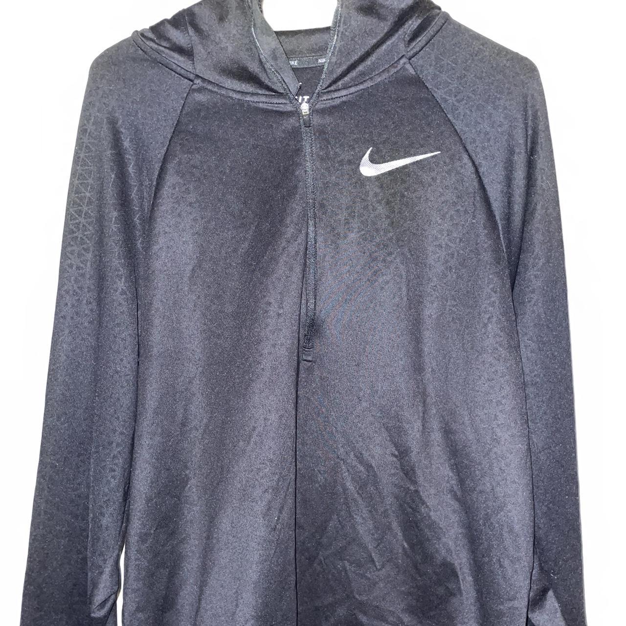 Nike Dri-Fit pullover jacket 3M - Has a hoodie -... - Depop