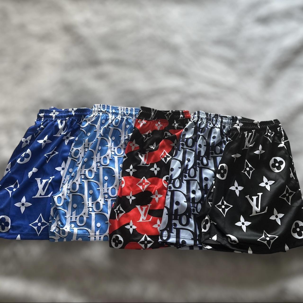 Custom Designer Mesh shorts CUSTOMIZED DESIGNER... - Depop