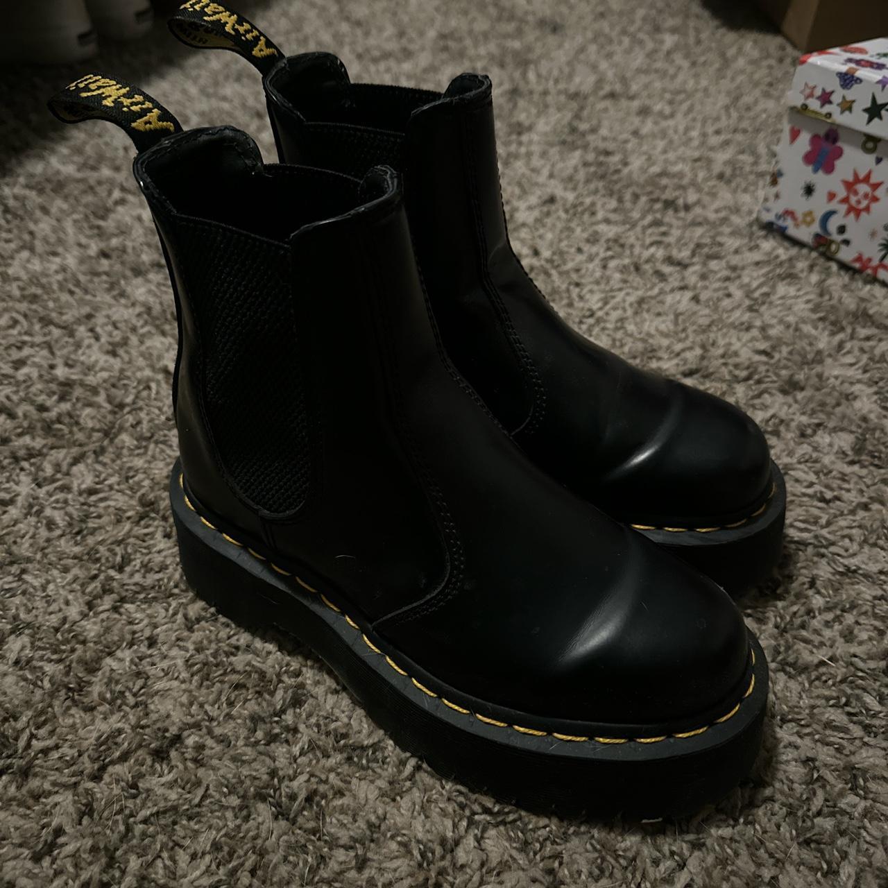 Dr. Martens 2976 Quad Chelsea Boots Originally:... - Depop