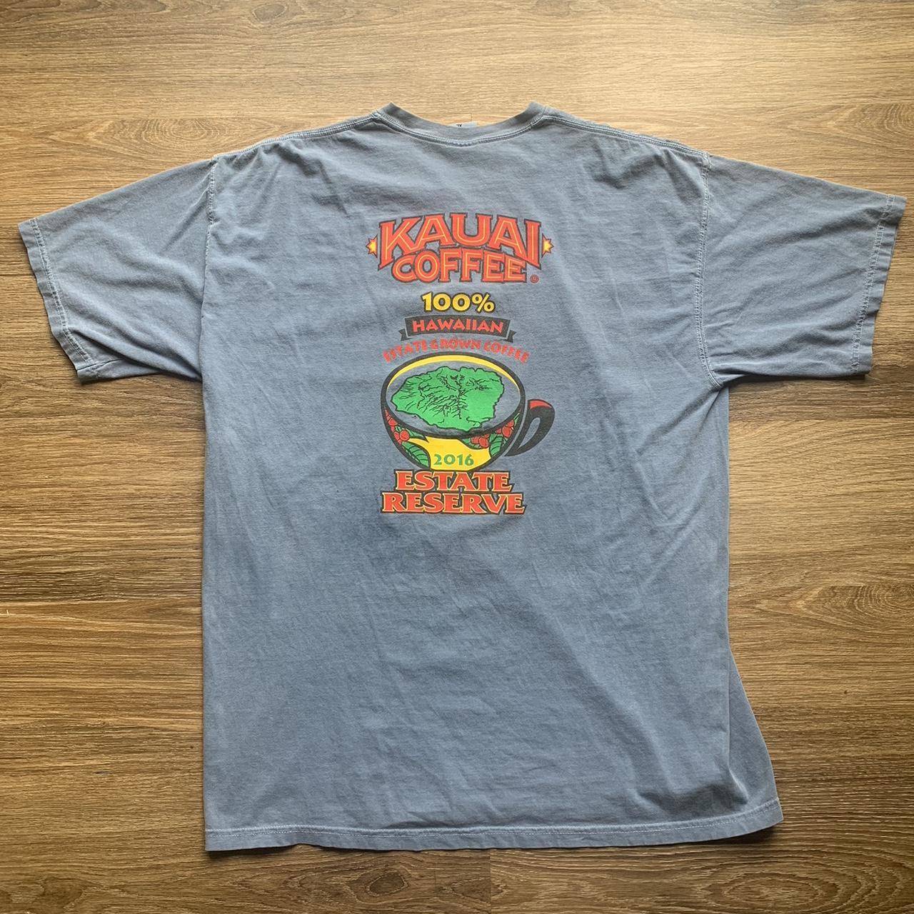 Free shipping‼️ Kauai Coffee XL graphic tee, nice... - Depop