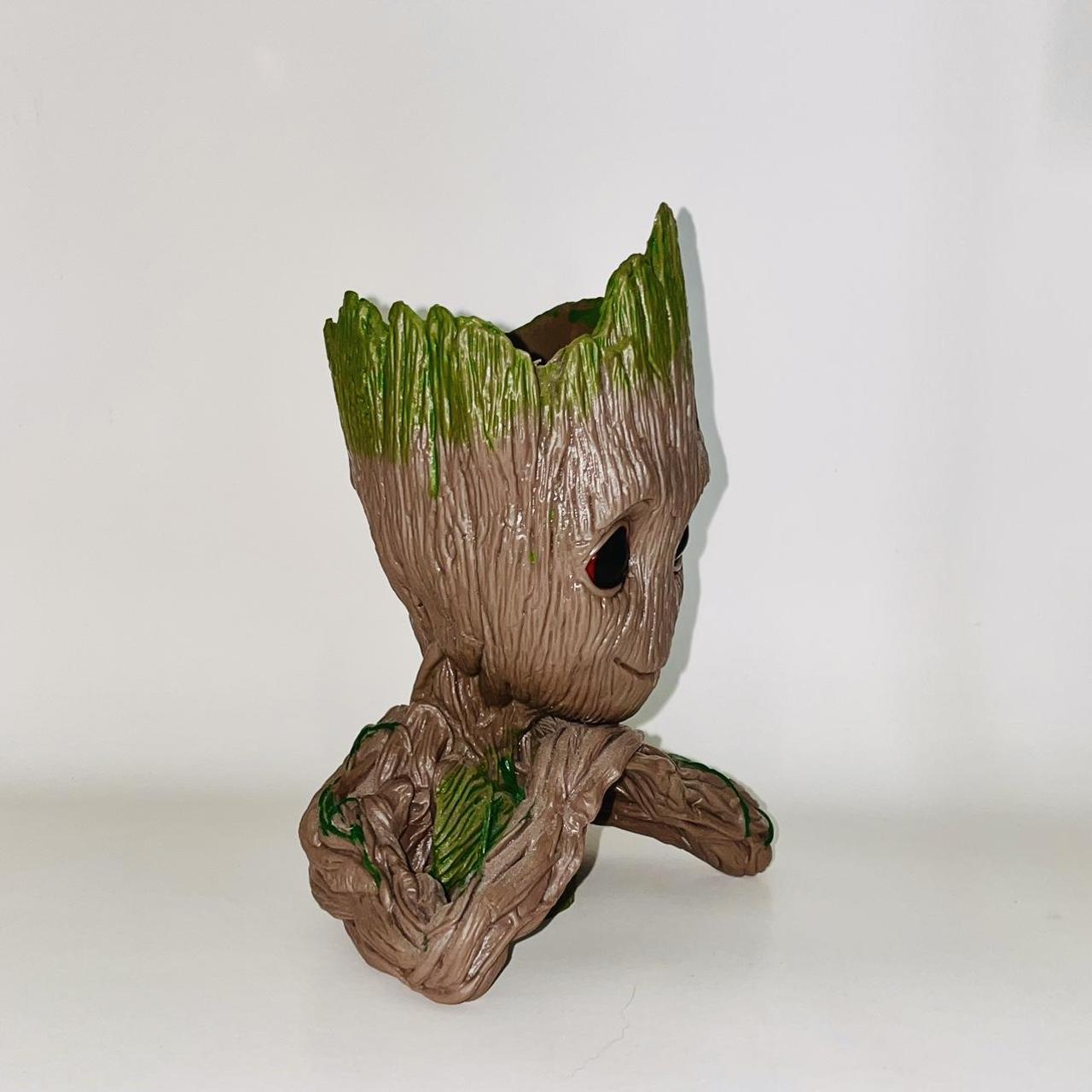 Groot Figure/Planter/Desk Holder #marvel #disney... - Depop