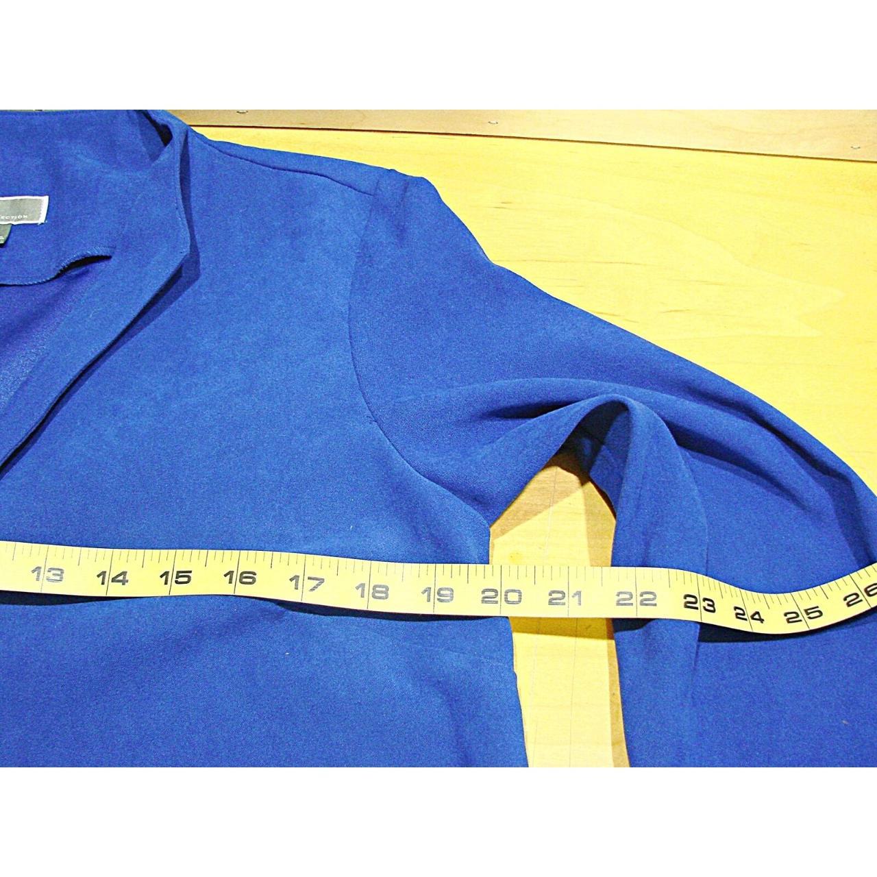 JM Collection Womens Royal Blue Swing Bottom One... - Depop