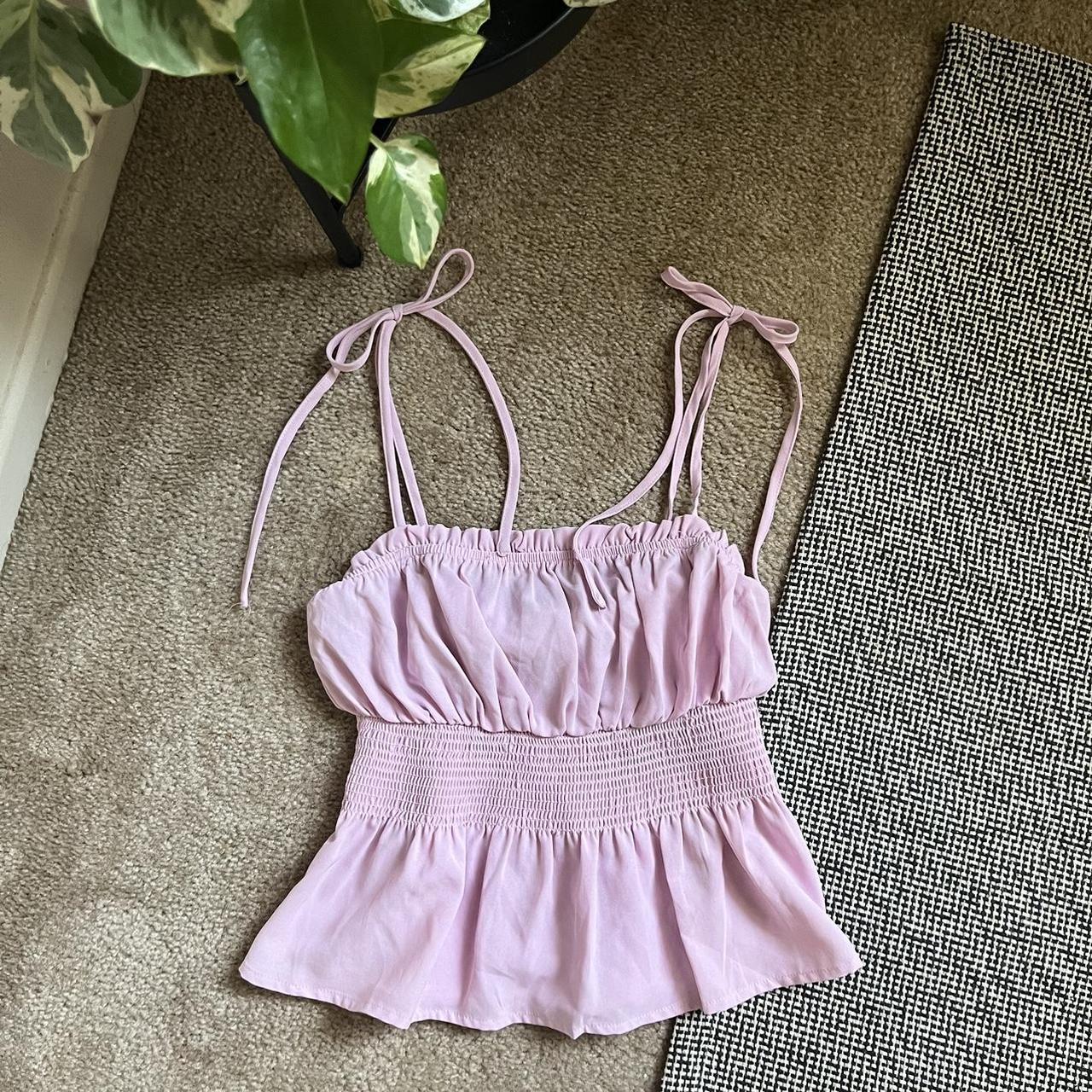 precious flowy pink tank🌸🌷🎀 searching for someone to... - Depop