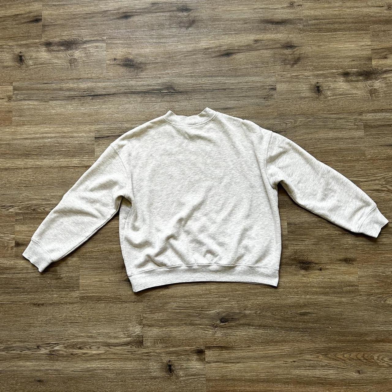 Medium Disney Mickey Mouse grey and black sweatshirt... - Depop