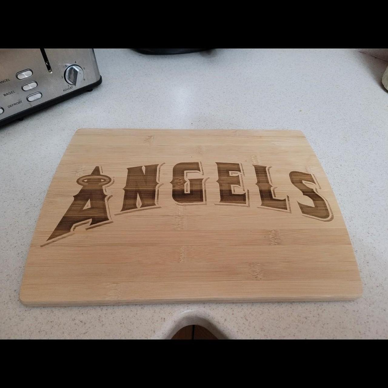 Custom engraved angels cutting board ... - Depop
