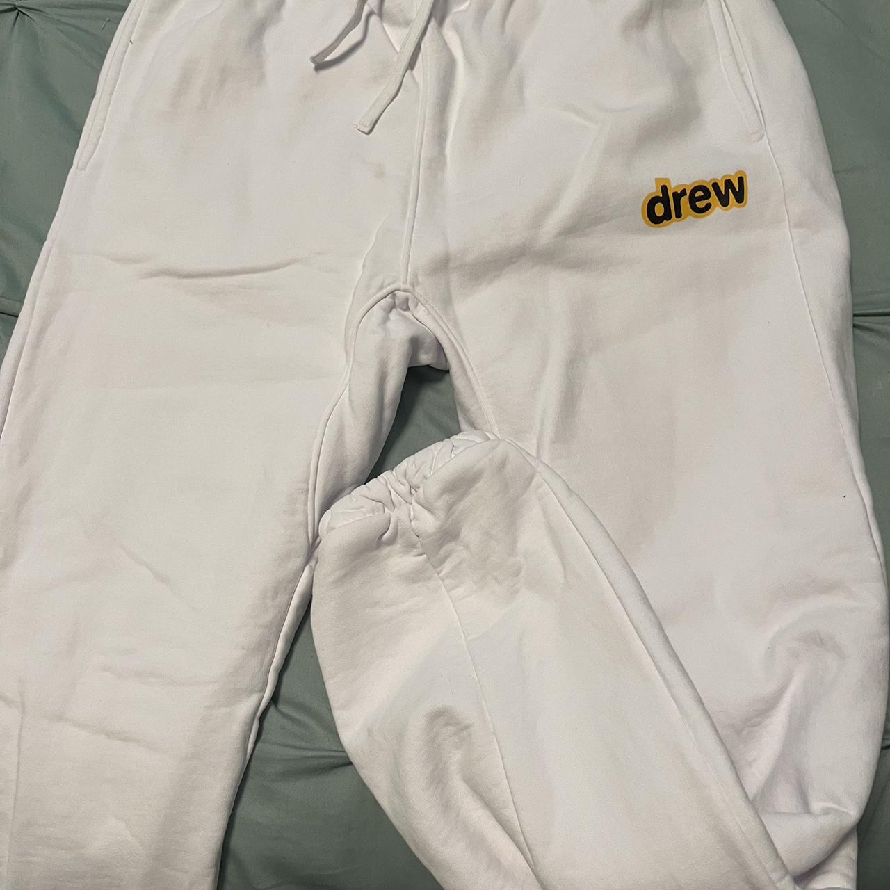 Drew house sweatpants - perfect condition. Worn... - Depop