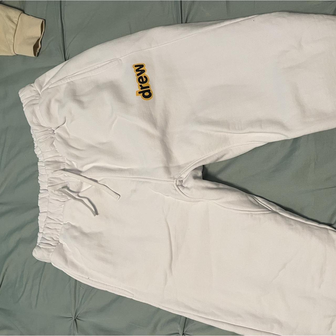 Drew house sweatpants - perfect condition. Worn... - Depop