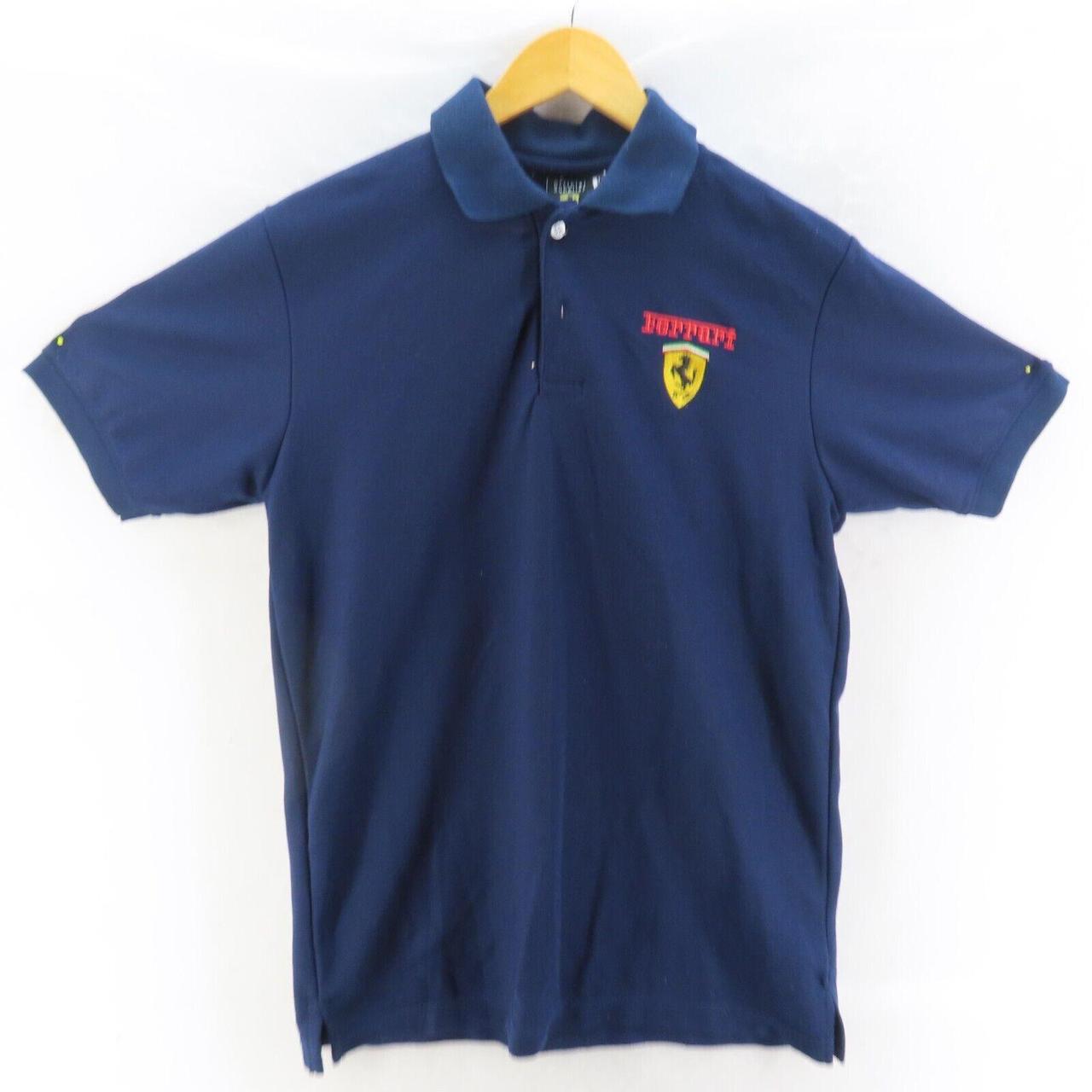 Ferrari Scuderai Polo Shirt Mens Adult Size Medium... - Depop