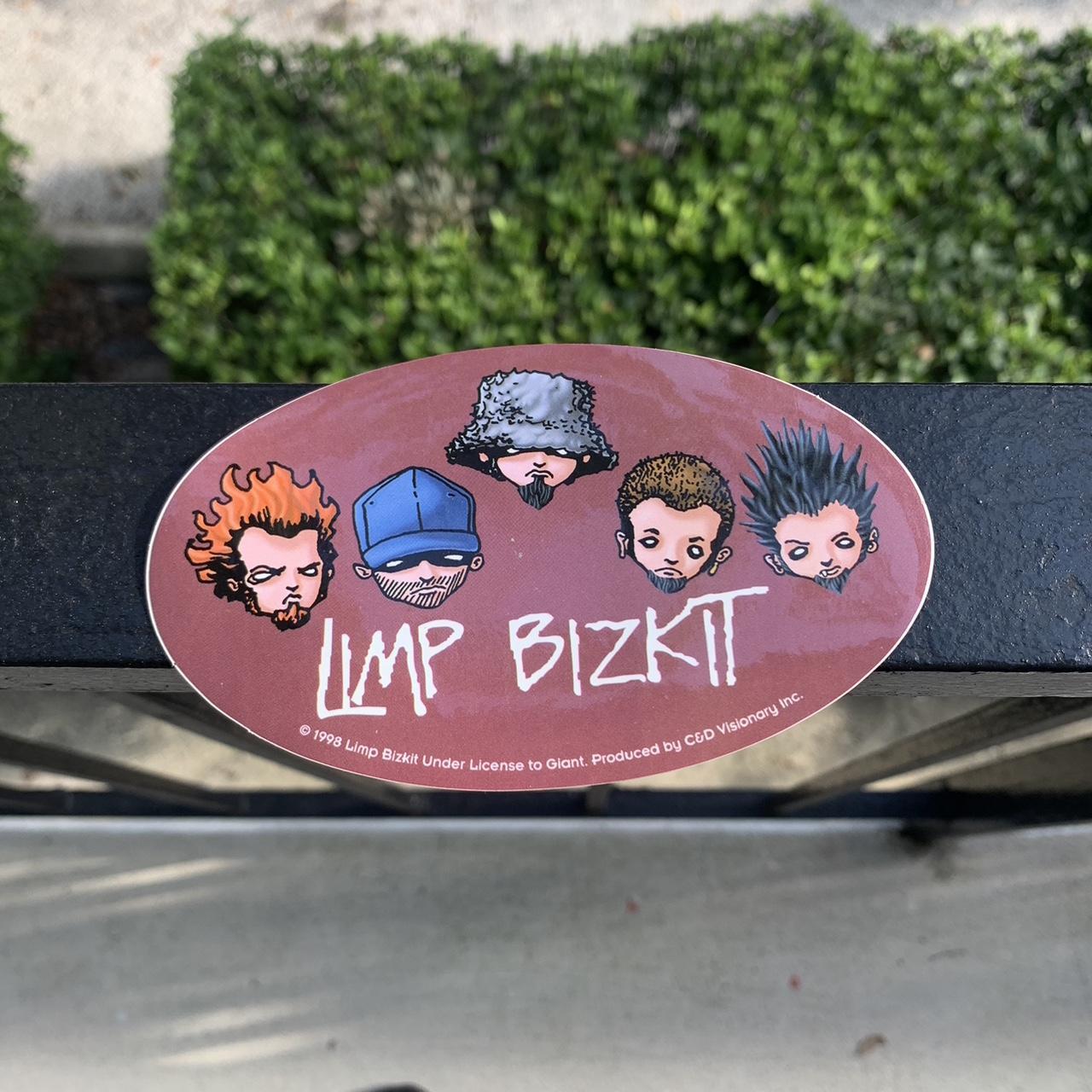Original Vintage Limp Bizkit sticker from 1998!... - Depop