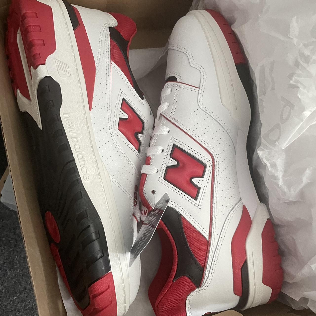 Brand new new balance red 550 - Depop