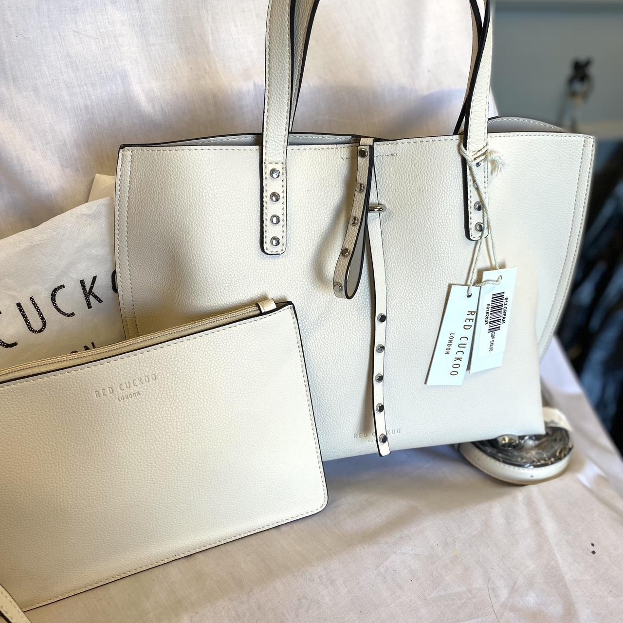 A stunning cream 2 piece bag set by red cuckoo... - Depop