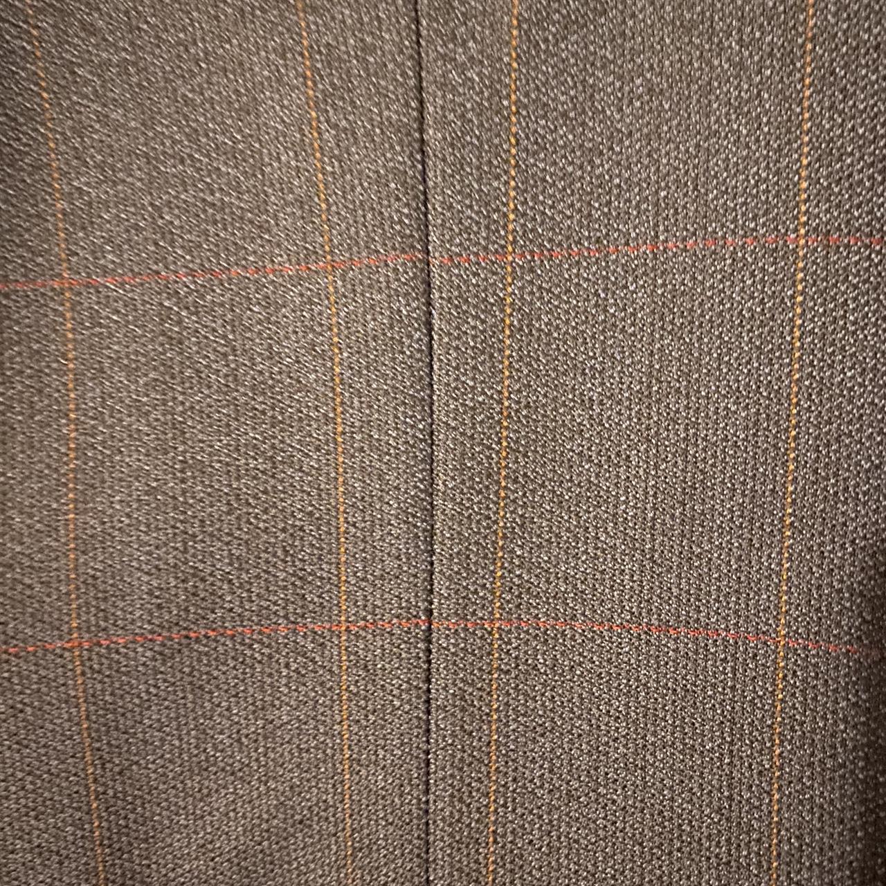 Chris Kerr Bespoke Suit in Blue Tweed Worsted Chest... - Depop