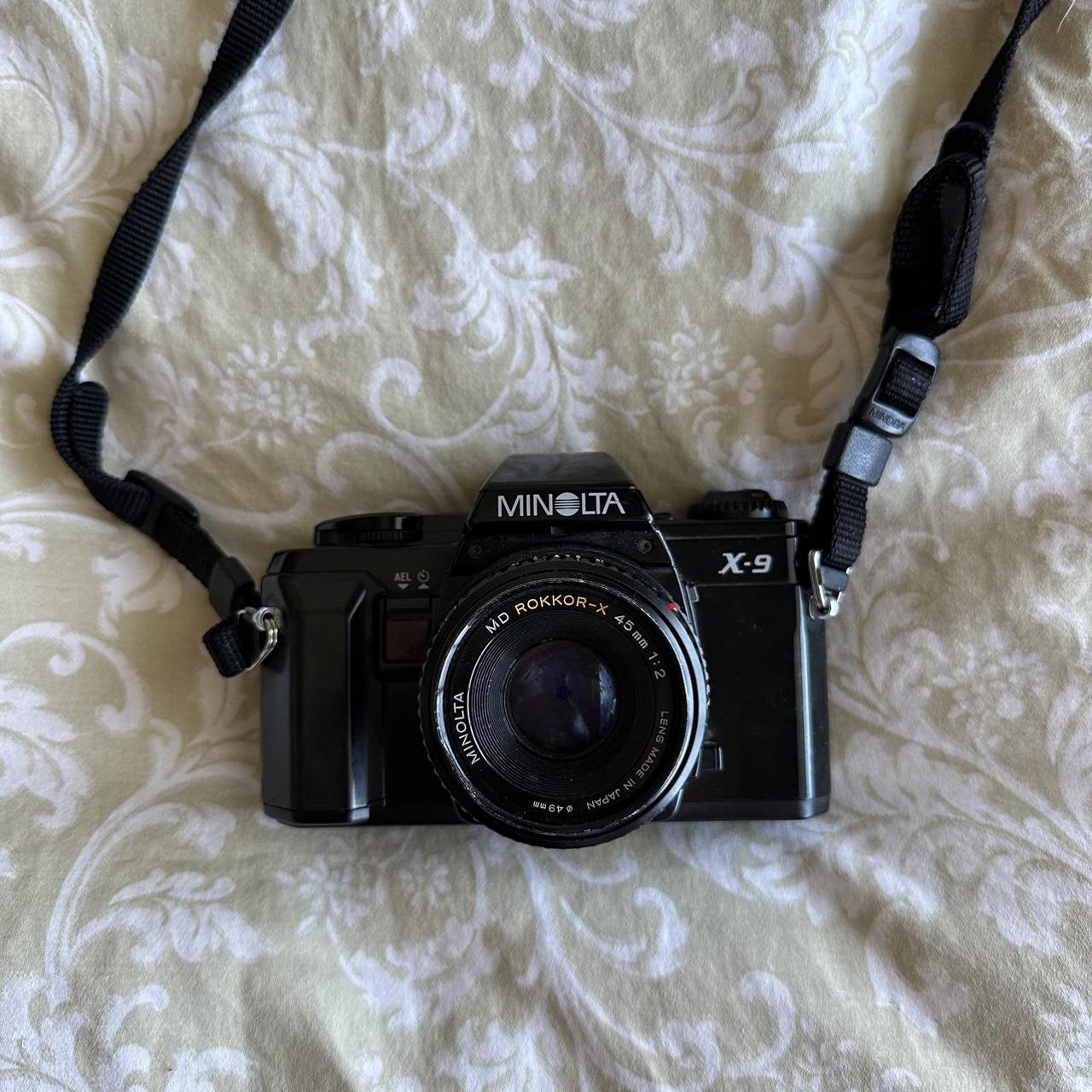Minolta X9 35mm Film Camera with lens 📷 untested -... - Depop