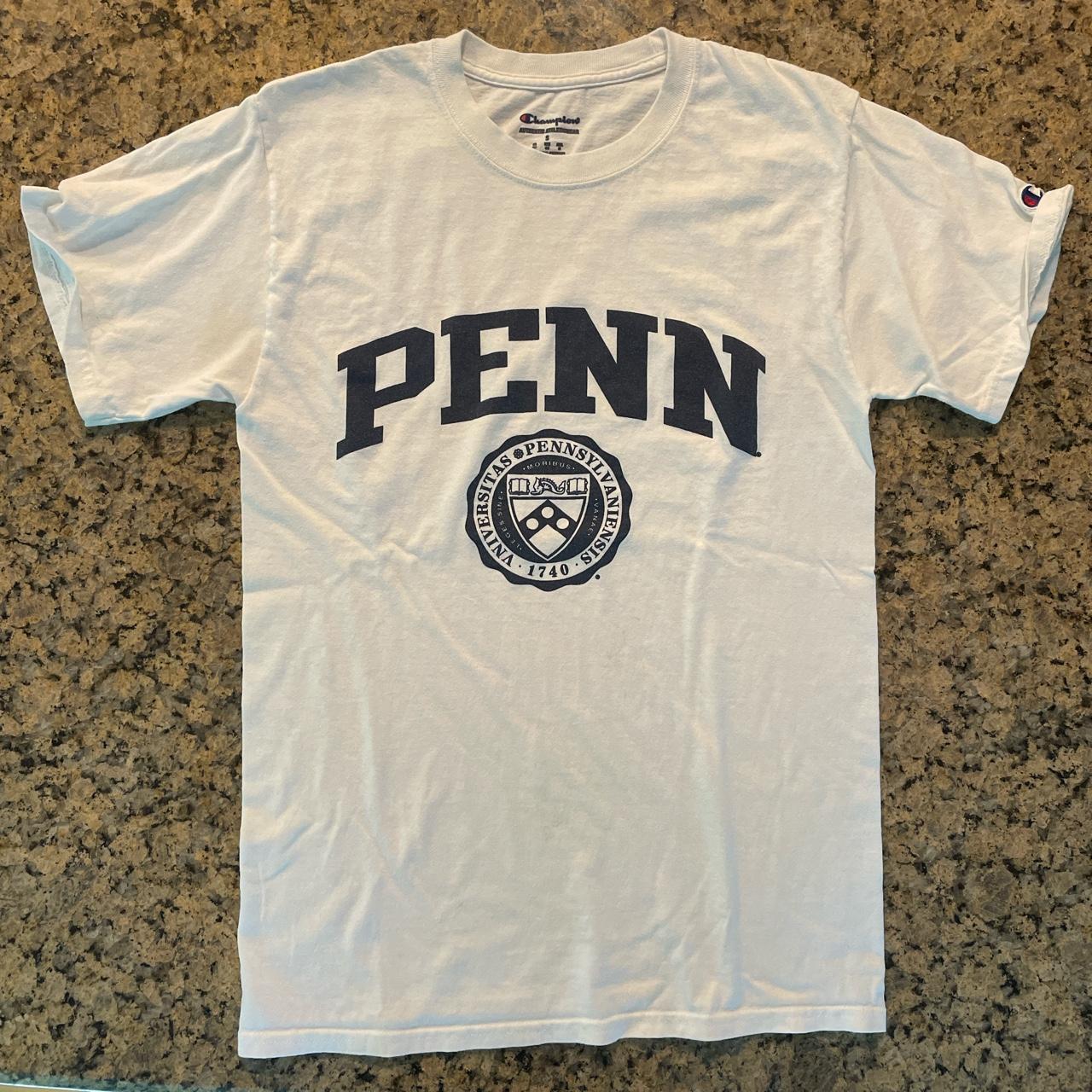 Penn University Champion Tshirt Unisex size small,... - Depop