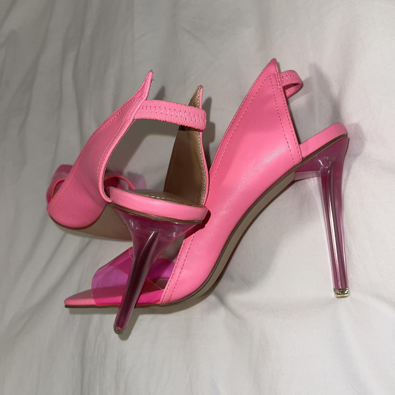 Fashion Nova Women's Pink Courts | Depop