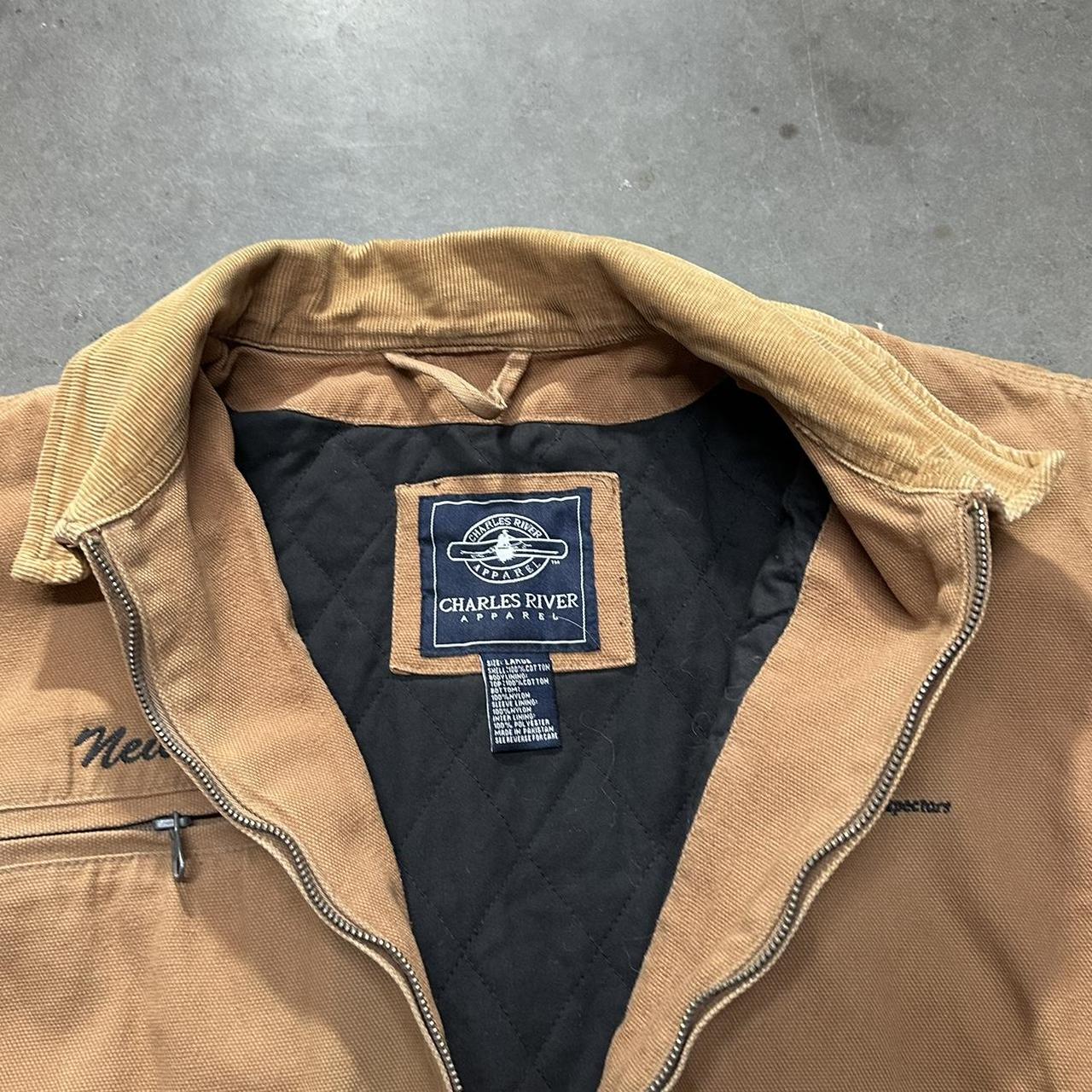 Vintage Detroit Style Work Jacket Beautiful jacket... - Depop