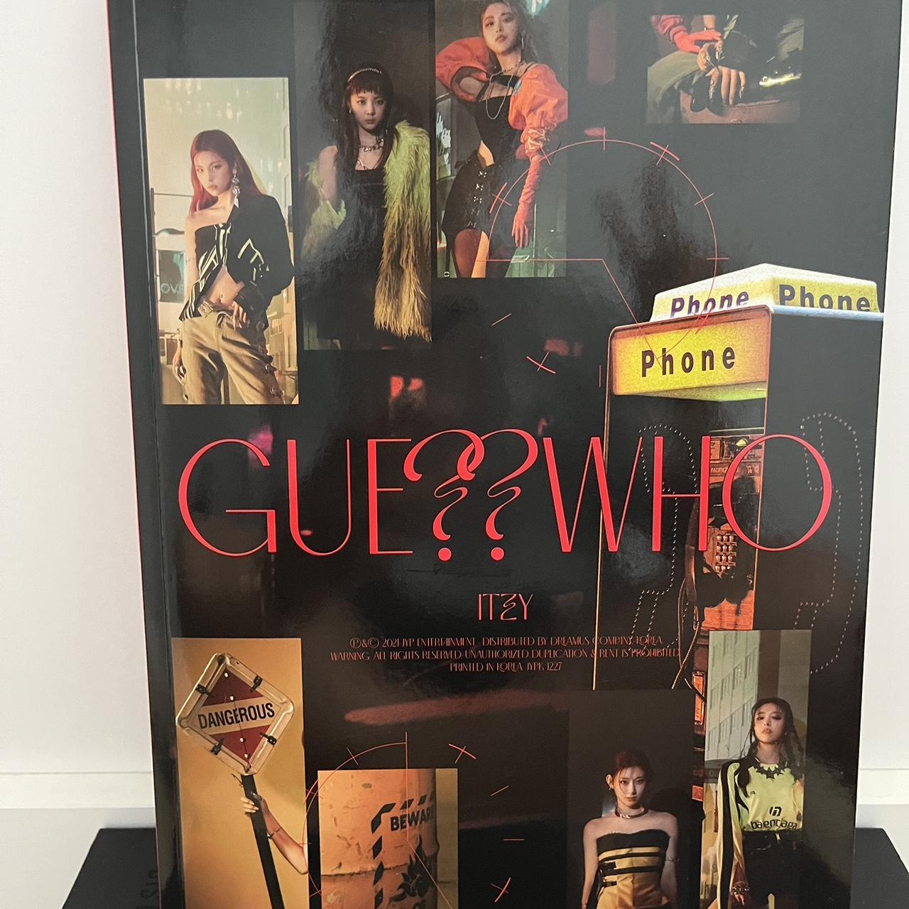 Itzy Guess Who Album collection everything included - Depop
