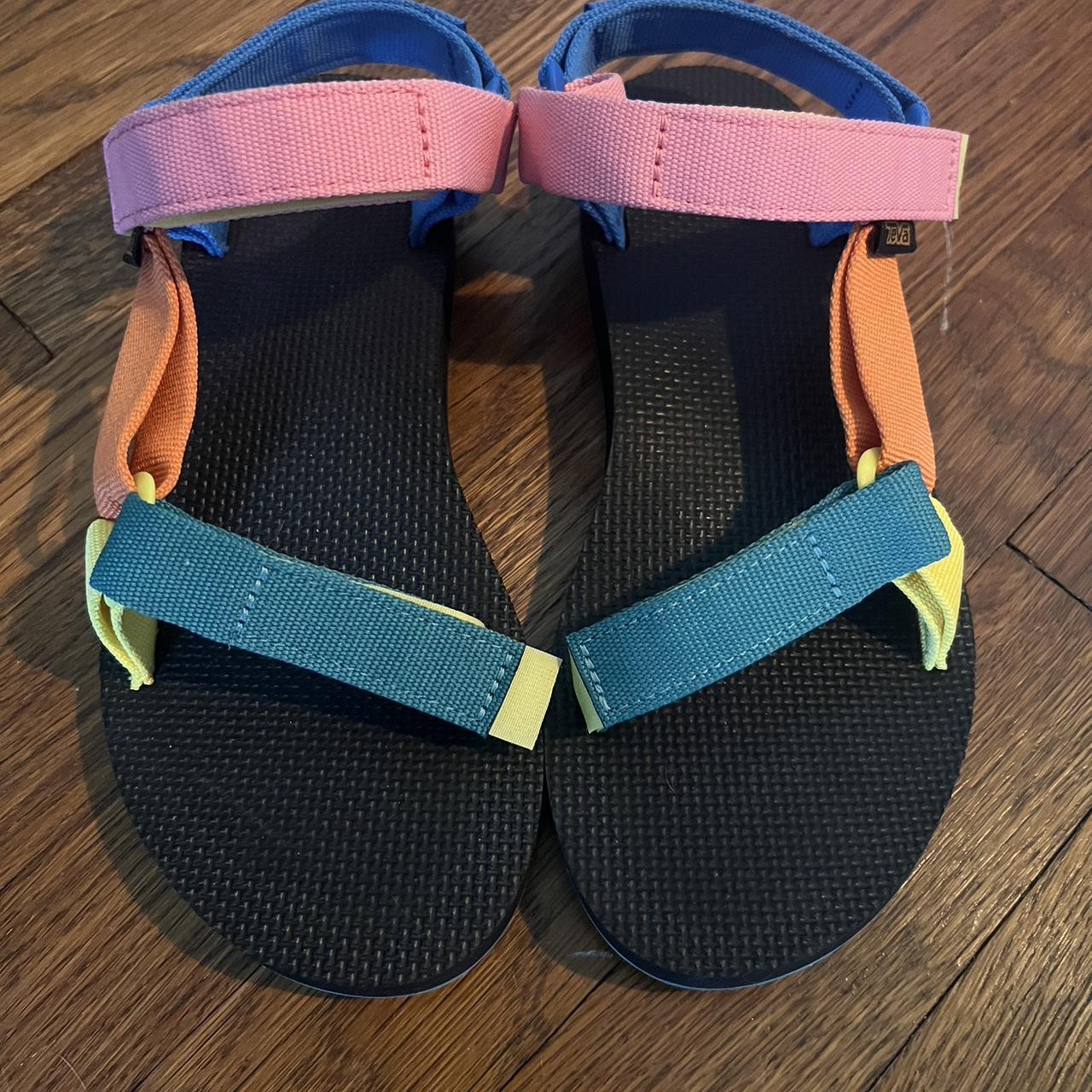 TEVA - Women’s Original Universal 90’s Multi Color.... - Depop