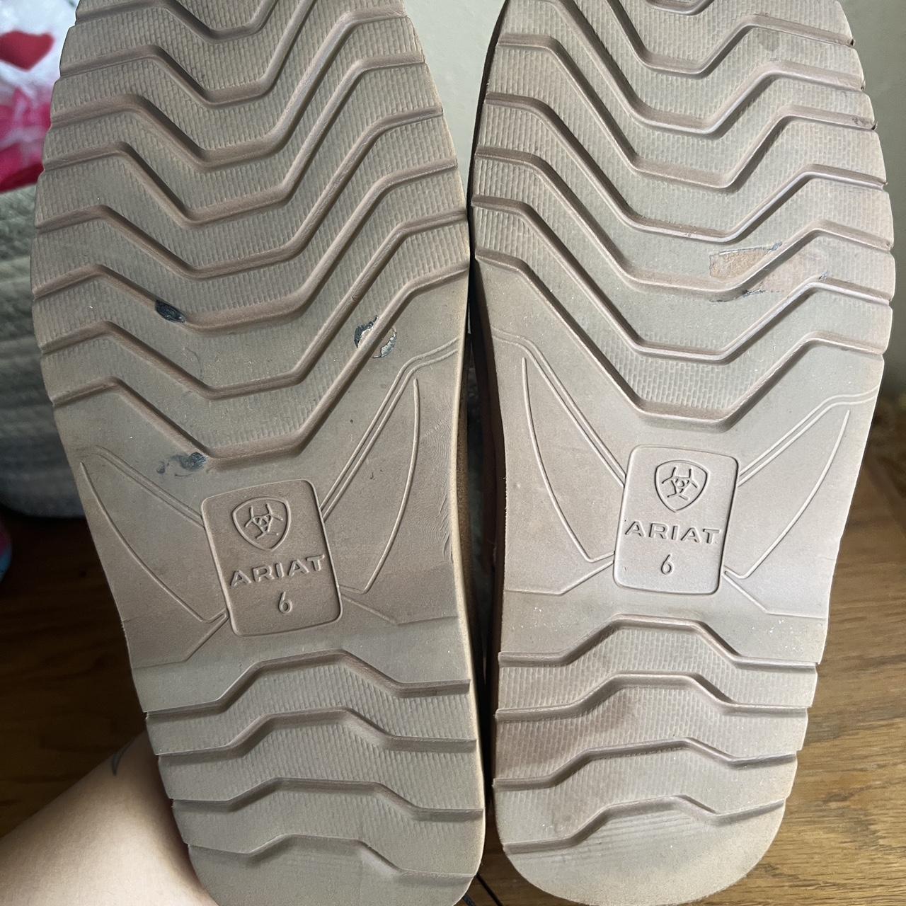 Ariat Square toe slippers Used a few times (slight... - Depop