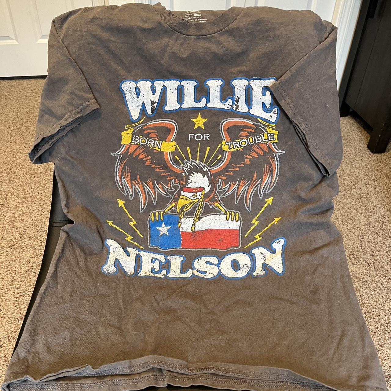 willie nelson merch! super cute country too perfect... - Depop