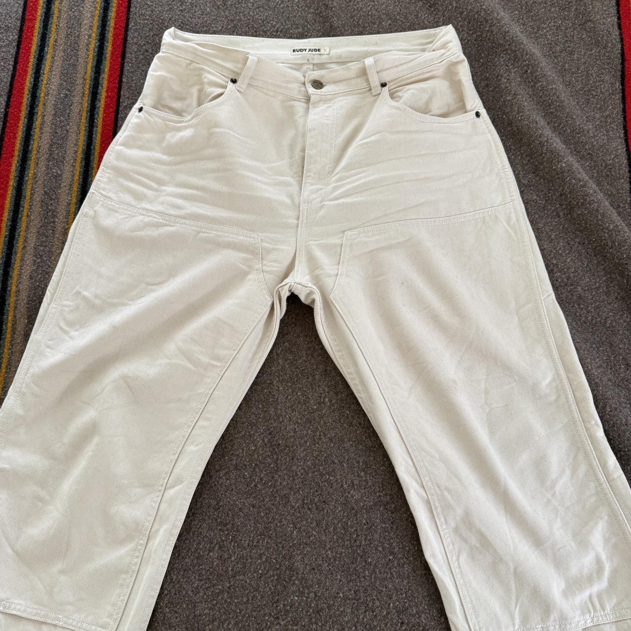 Rudy Jude utility jeans natural Size 5 (too big on... | Depop