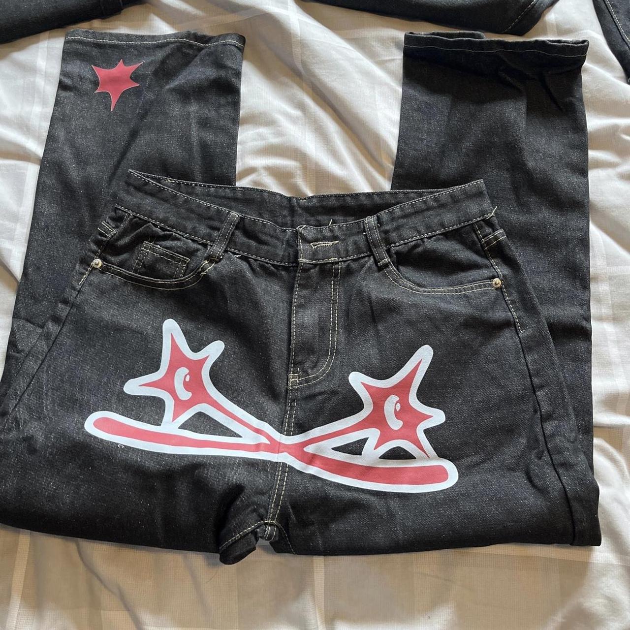 Red protect London jeans Ask for... - Depop