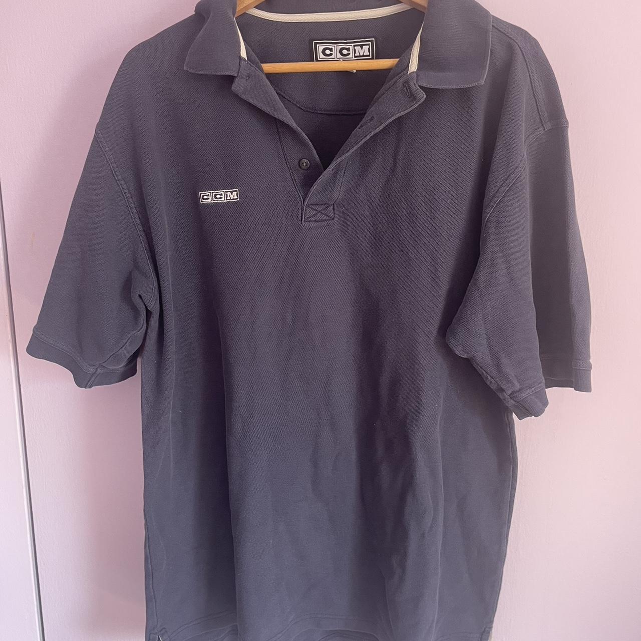 CCM hockey brand Polo shirt XL Love this shirt #polo - Depop