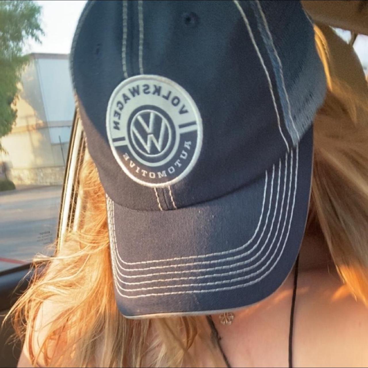 Vintage Volkswagen auto hat Super cool and cute!... - Depop