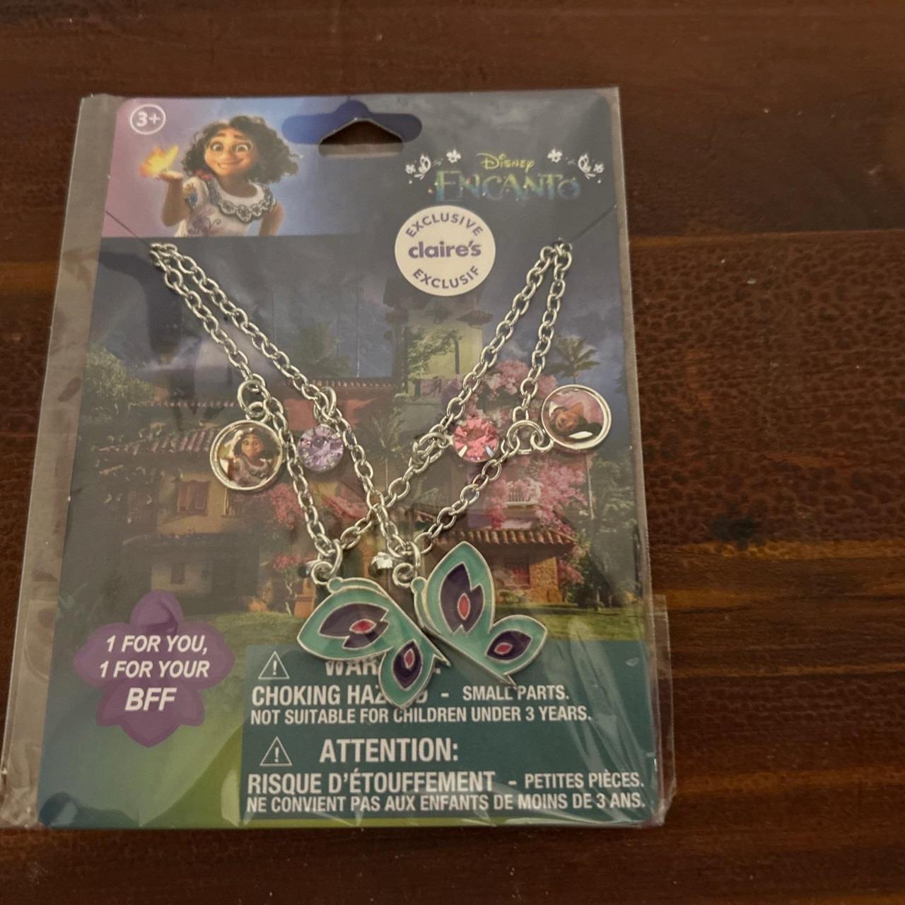 Disney ENCANTO BFF Butterfly Necklace 1 for you, 1... | Depop