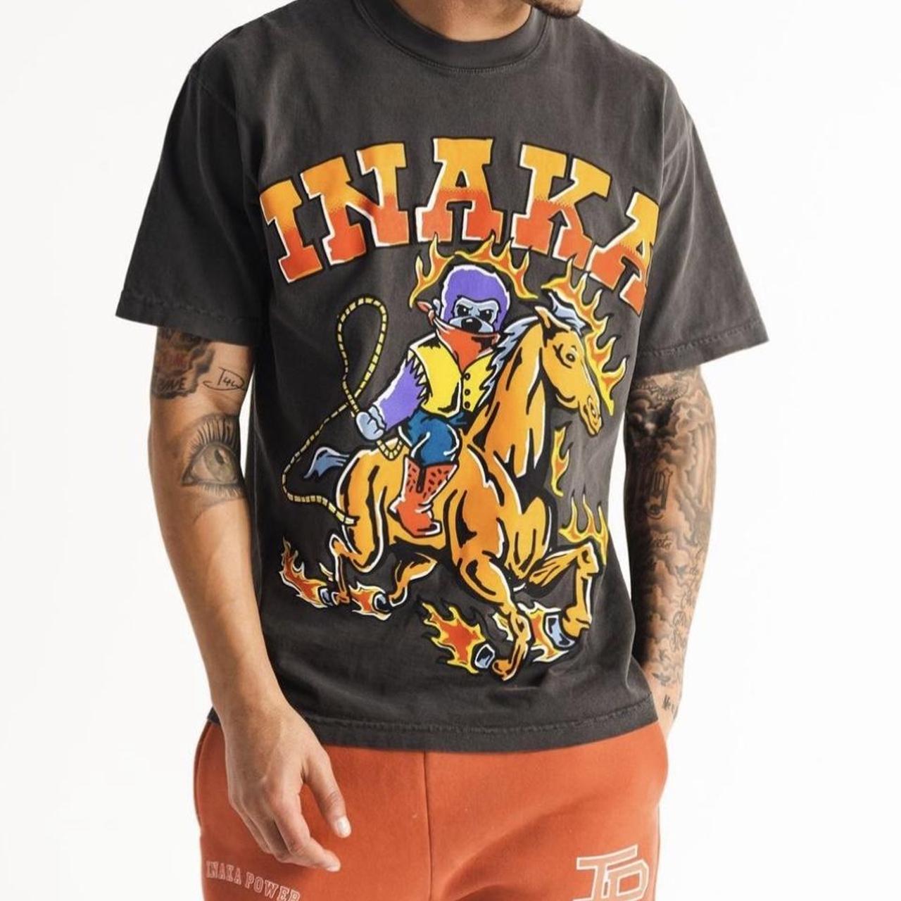 Inaka round up Tee Gently used Size L - Depop