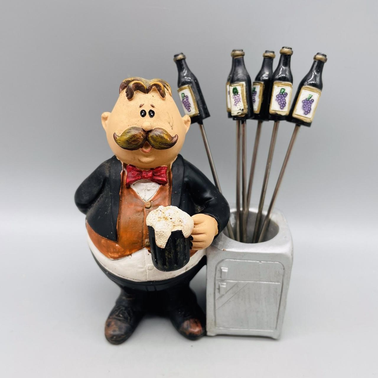 Novelty Waiter Corn On Cob Fork Holder Pot Tiny... - Depop