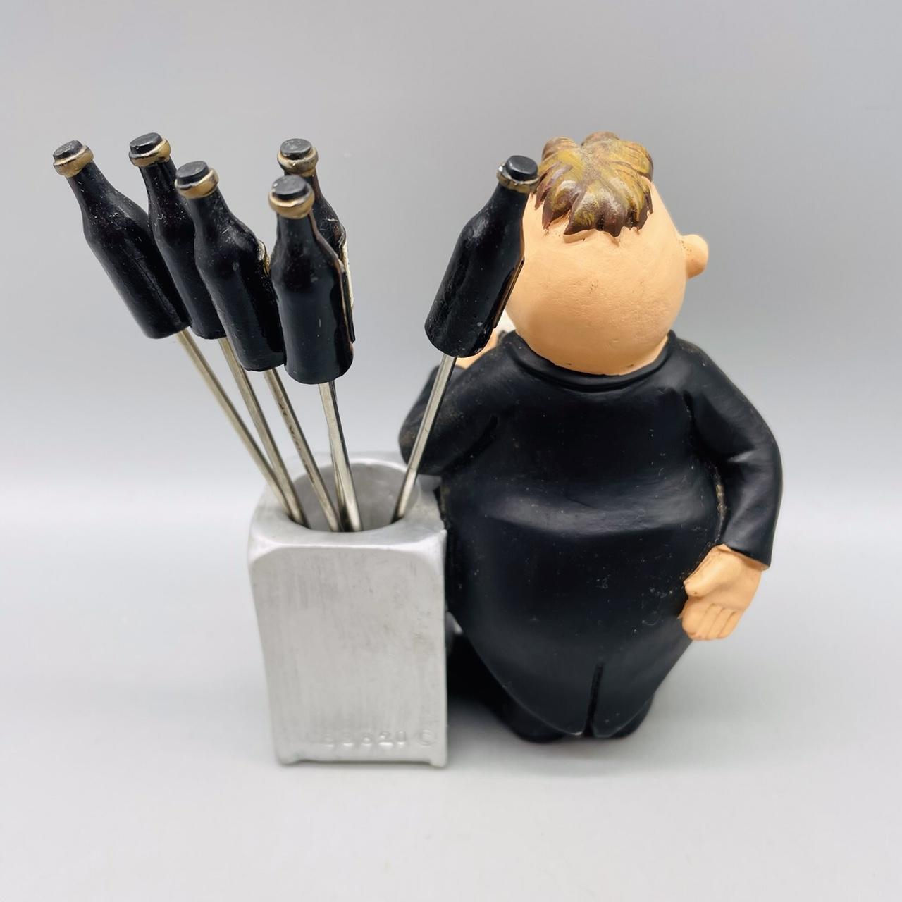 Novelty Waiter Corn On Cob Fork Holder Pot Tiny... - Depop