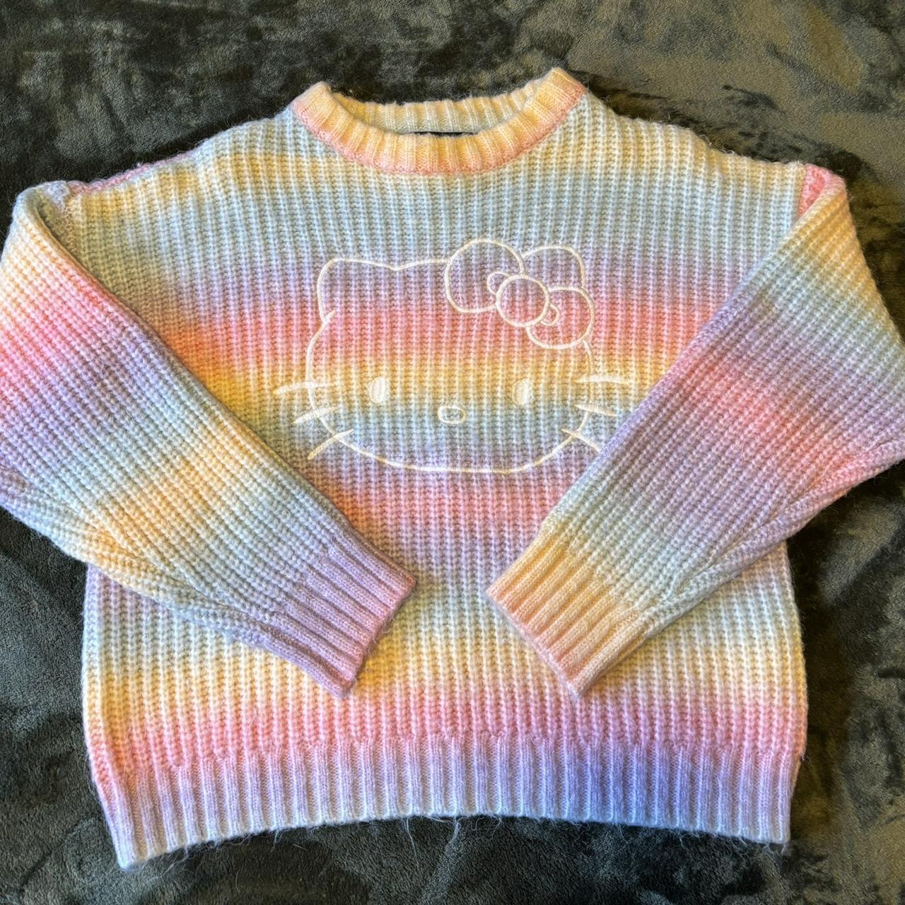 Hello kitty knit sweater - Depop