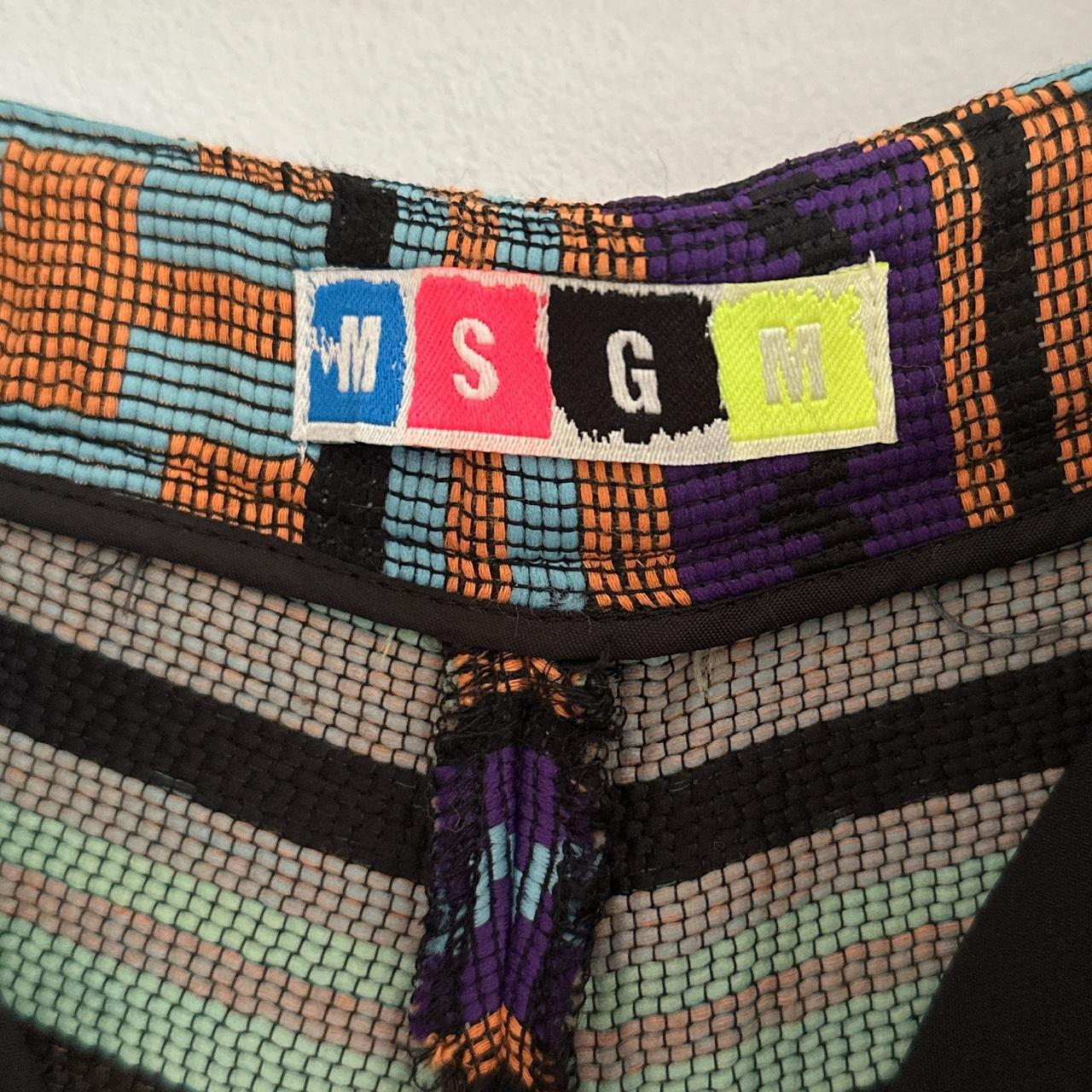 MSGM shorts with side pockets 25* wide 41”... - Depop