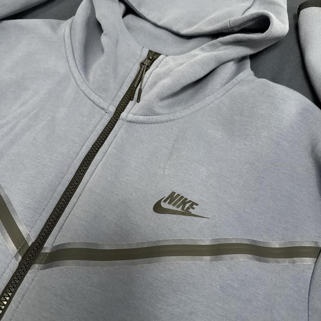 Nike Tech Fleece Hoodie Diffused Blue Size X-Large... - Depop