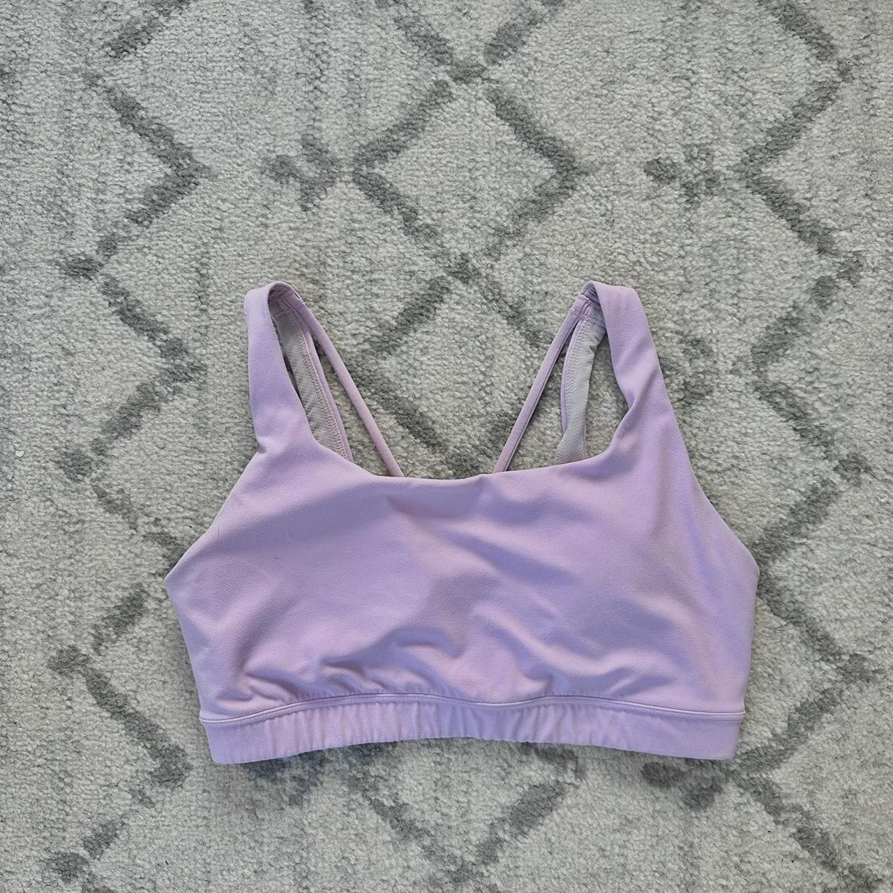 Fabletics Women's Purple Top | Depop