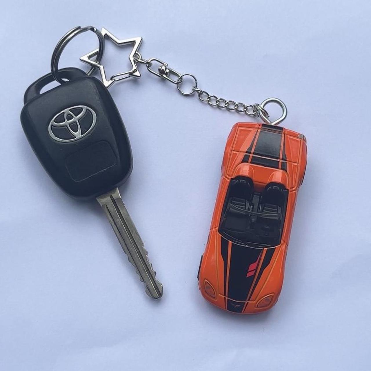 Y2K Corvette c6 keychain -star y2k keychain -had a... - Depop