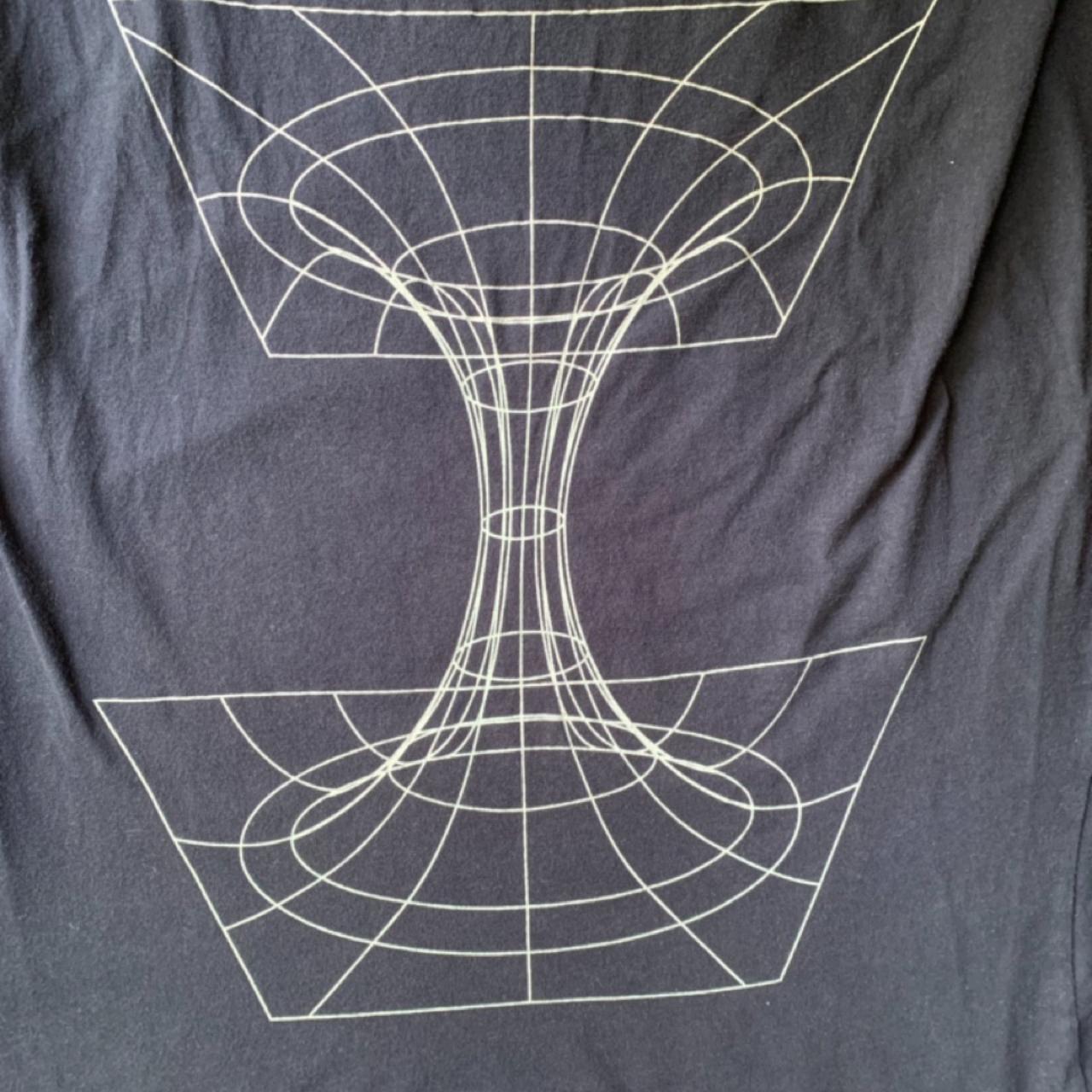 CLIPPING band tee Navy, Medium, American Apparel... - Depop