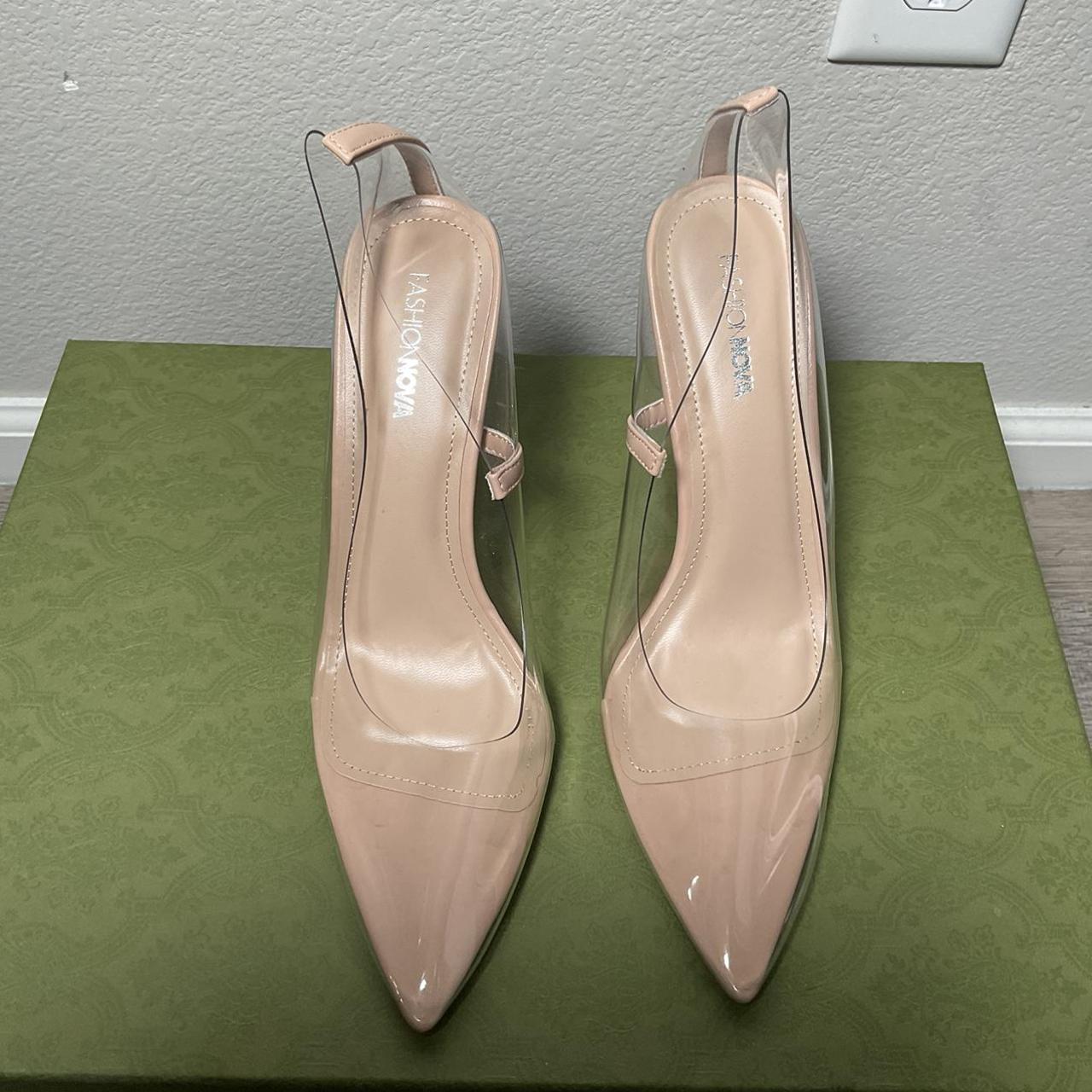FashionNova Clear Pumps These pumps are great for... - Depop