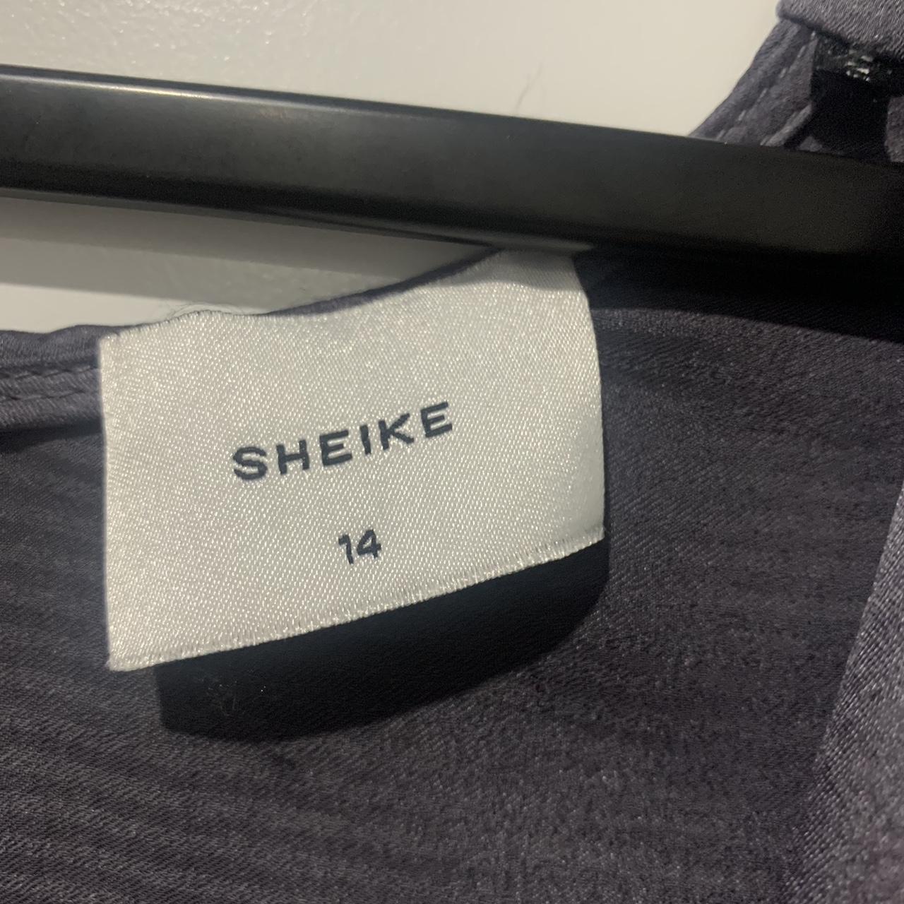 Sheike purple grey mini dress Size 14 - Depop