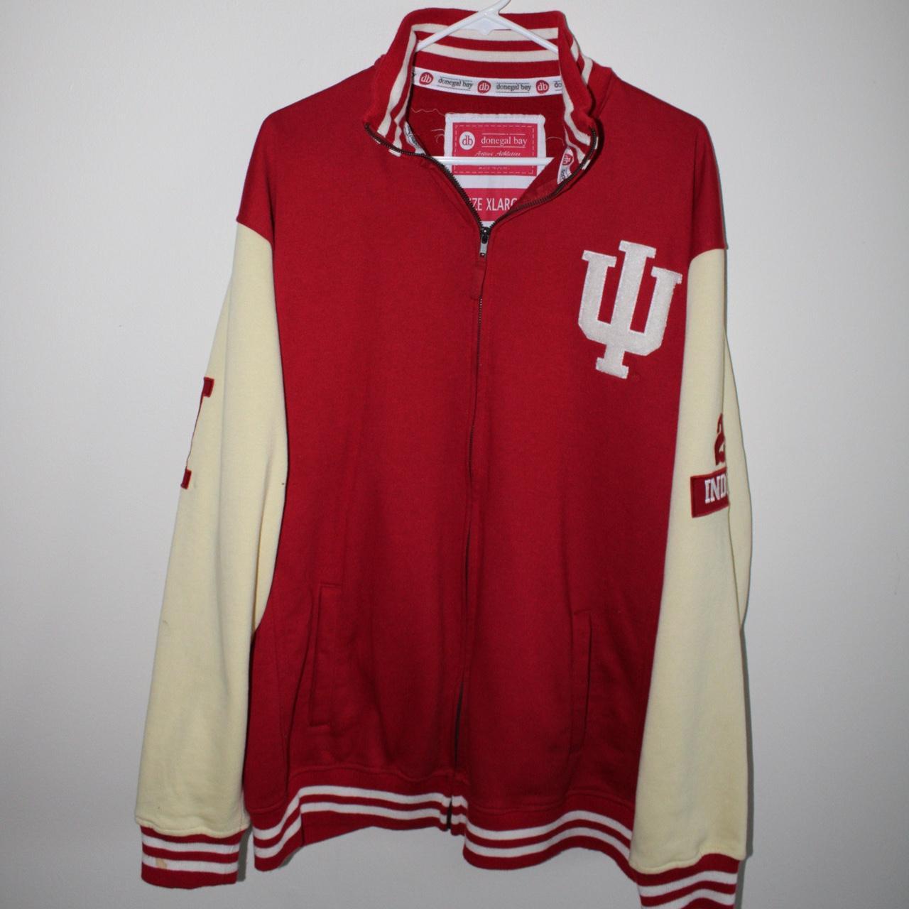 Vintage Indiana University Jacket. Size XL - Depop