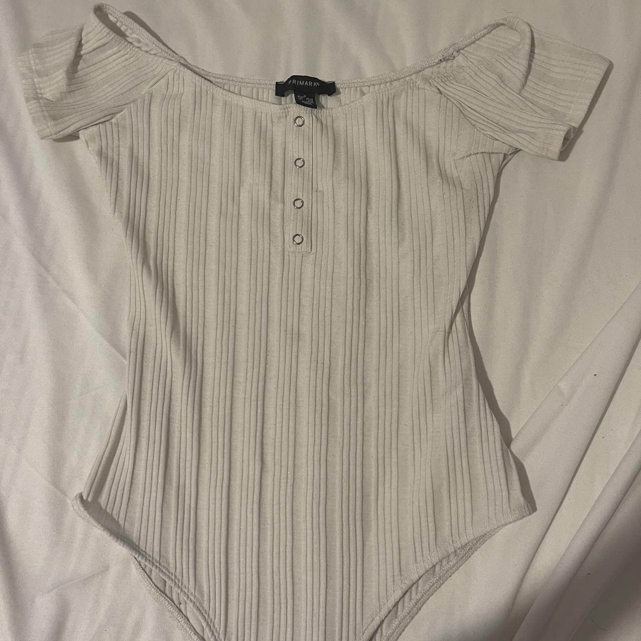 White top/bodysuit - Depop