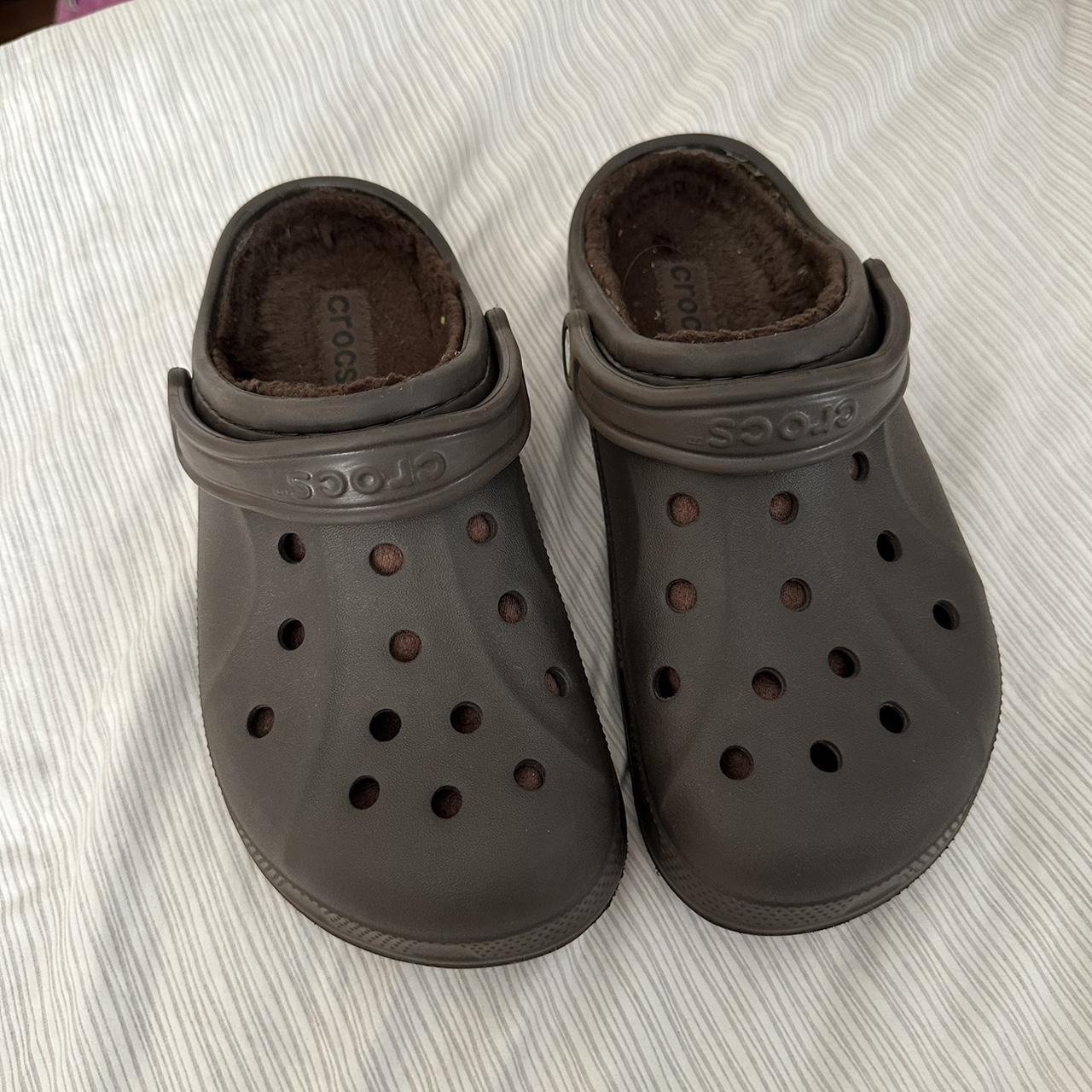Crocs Women's Brown Clogs | Depop