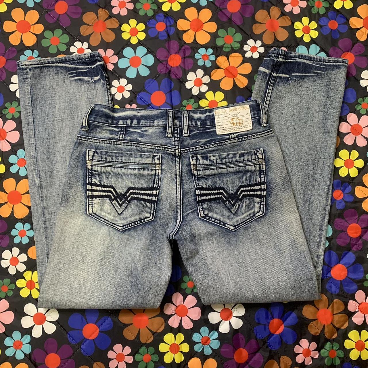 Buffalo David Bitton straight leg jeans Size 32 - Depop