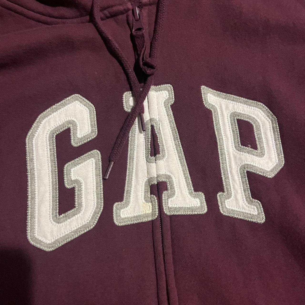 gap red zip up size medium original price - 35$ - Depop